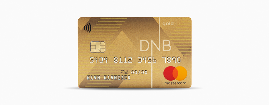 DNB Mastercard - et av verdens mest aksepterte kredittkort - DNB